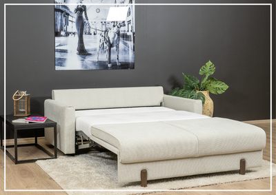 Fjords Nordic Rest Nora Fabric Queen Sized Sleeper Sofa - Sofabed – SOFABED